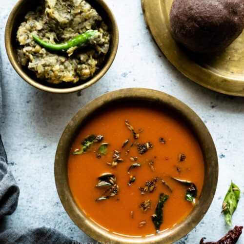 Honagone soppu bassaru palya - Dice n Cook